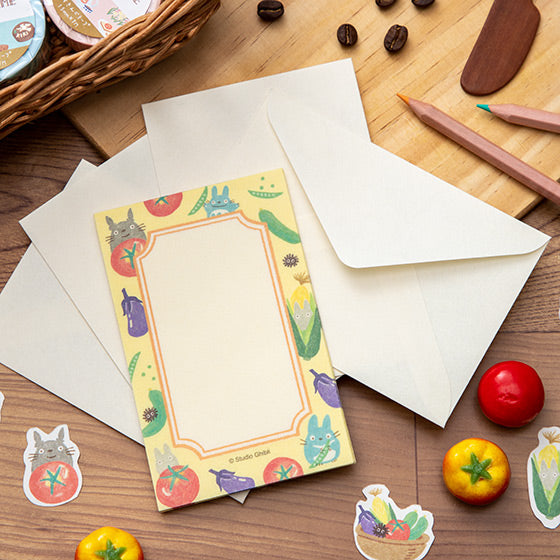 My Neighbor Totoro - Mini Letter Papers & envelopes - BREAK TIME veget ...